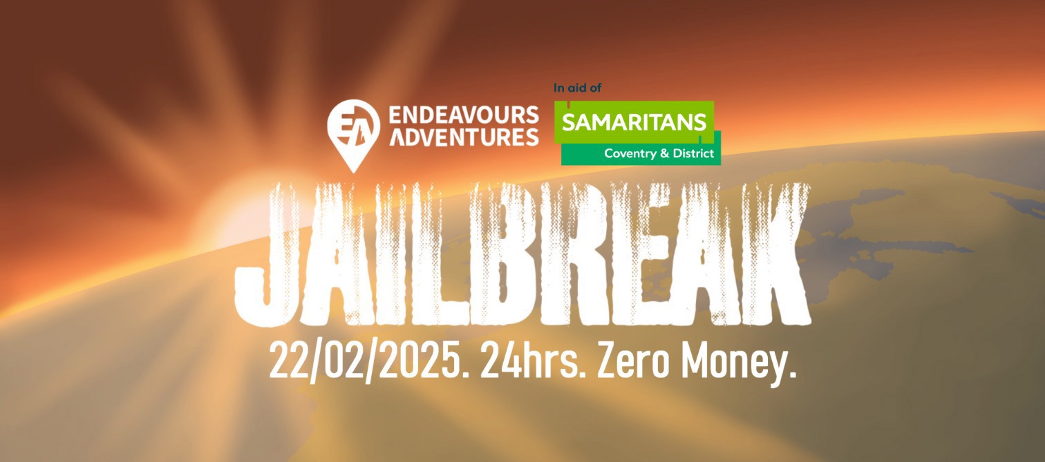 Warwick Jailbreak for Coventry and District Samaritans | givestar